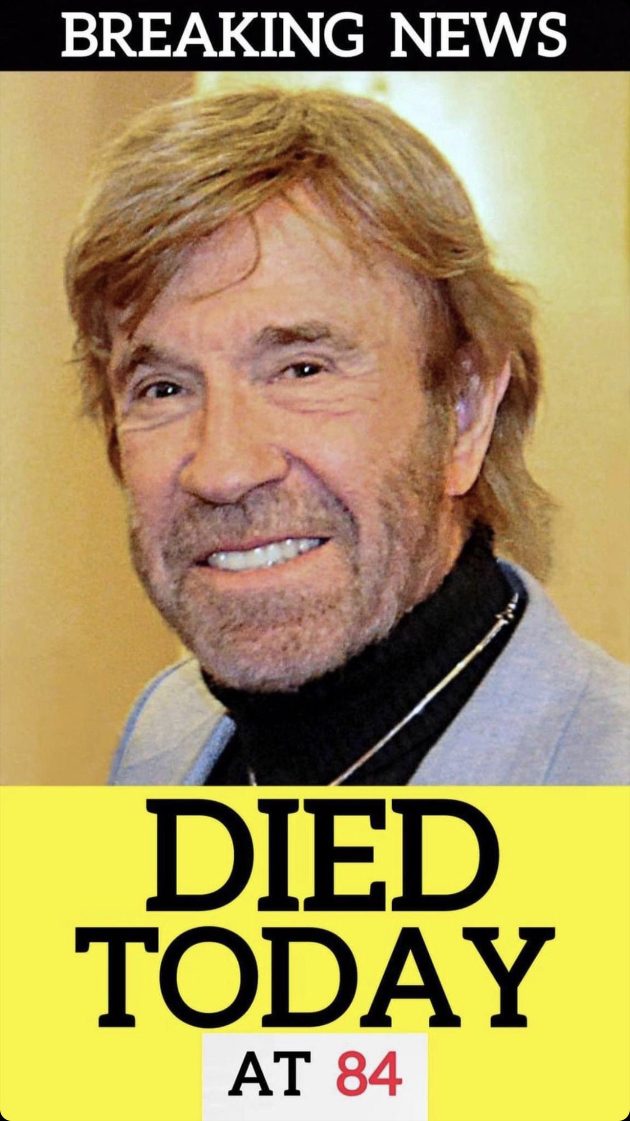 Chuck Norris is fi-ghting for life – Prayers needed - Usa Press