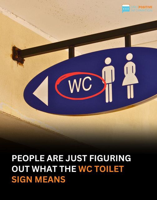 People Are Only Now Figuring Out What The WC Toilet Sign Means - Usa Press