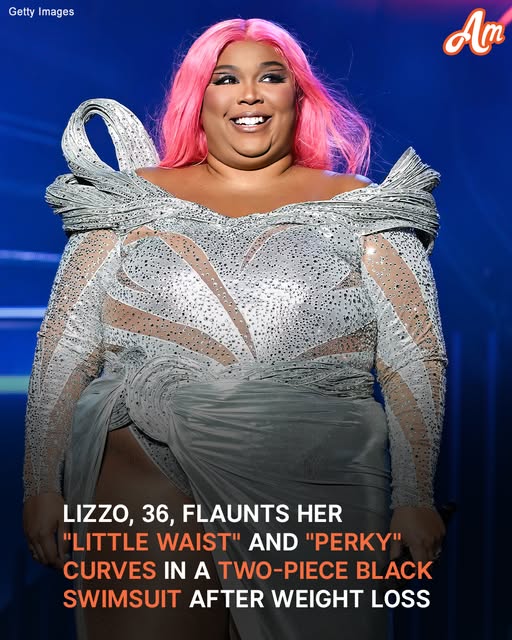 Lizzo, 36, Flaunts Her ‘Little Waist’ in a Black Two-Piece in New ...