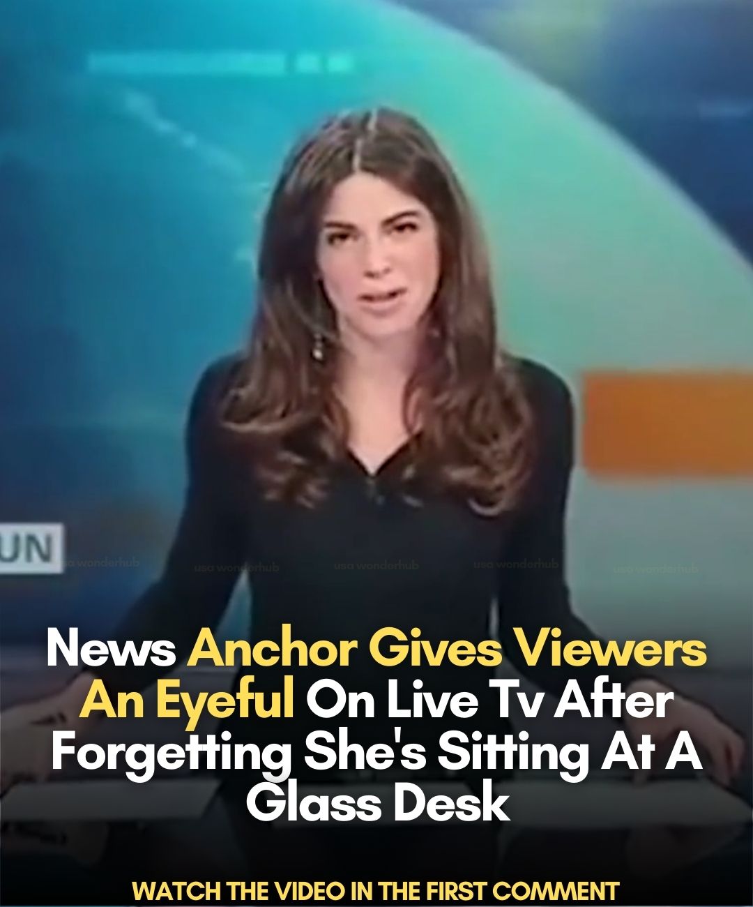 News Anchor Gives Viewers An Eyeful On Live Tv After Forgetting She’s ...