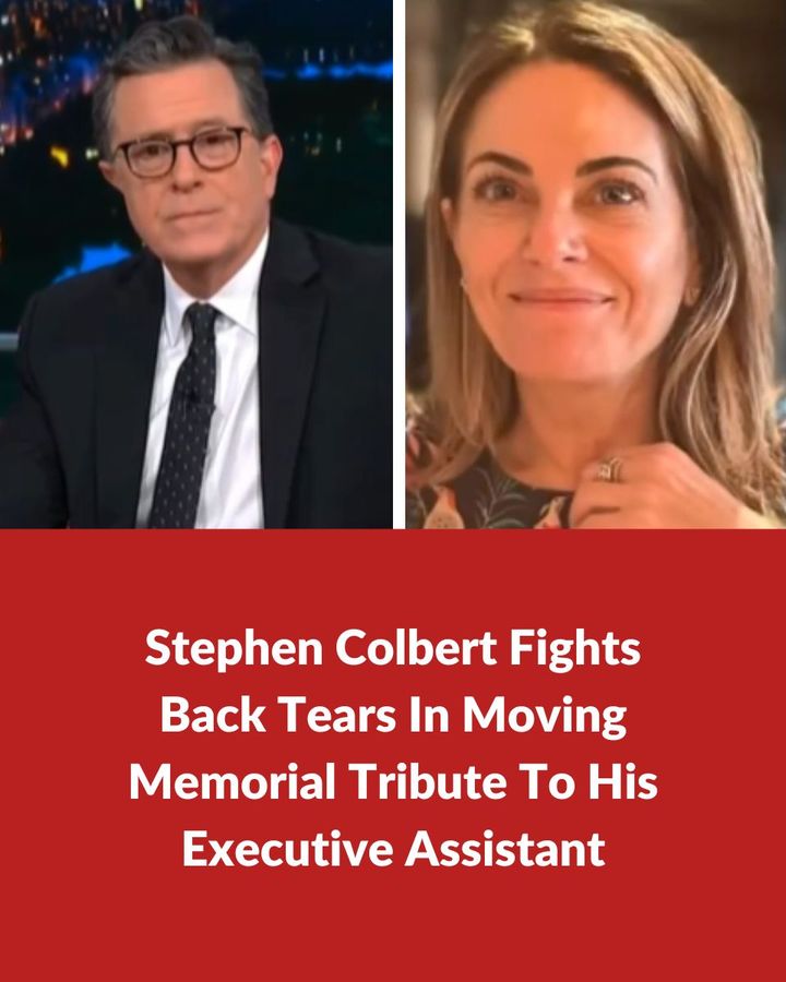 Stephen Colbert Fights Back Tears In Moving Memorial Tribute To ...