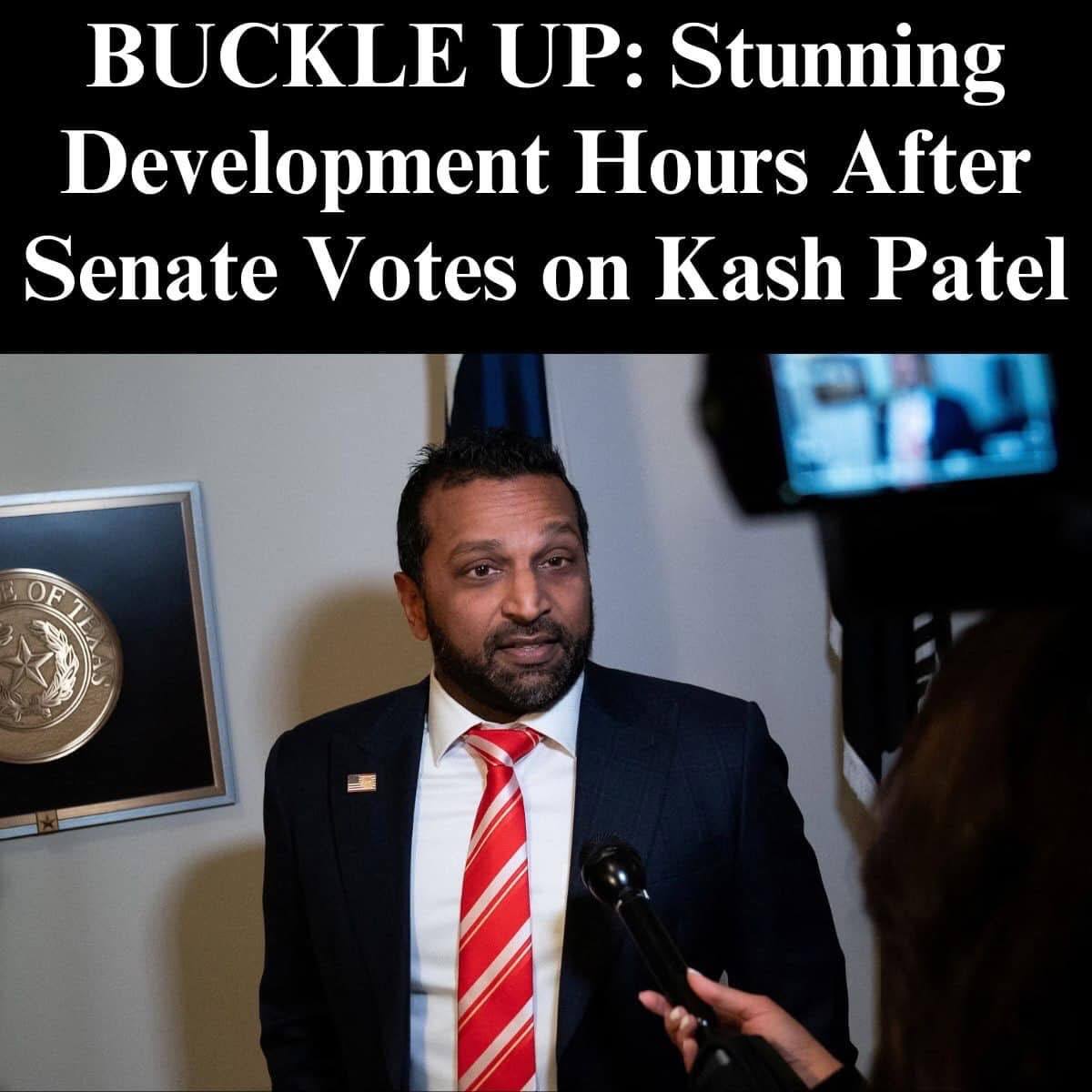 Trump’s Pick Kash Patel Gets Big News After Key Vote - Usa Press