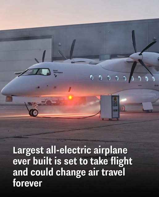 Biggest Fully Electric Airplane Is Set To Take Flight, Possibly ...