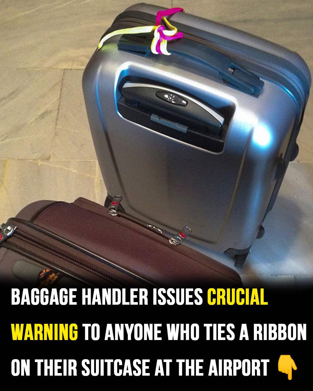 Here’s why you should never tie a ribbon on your luggage - Usa Press