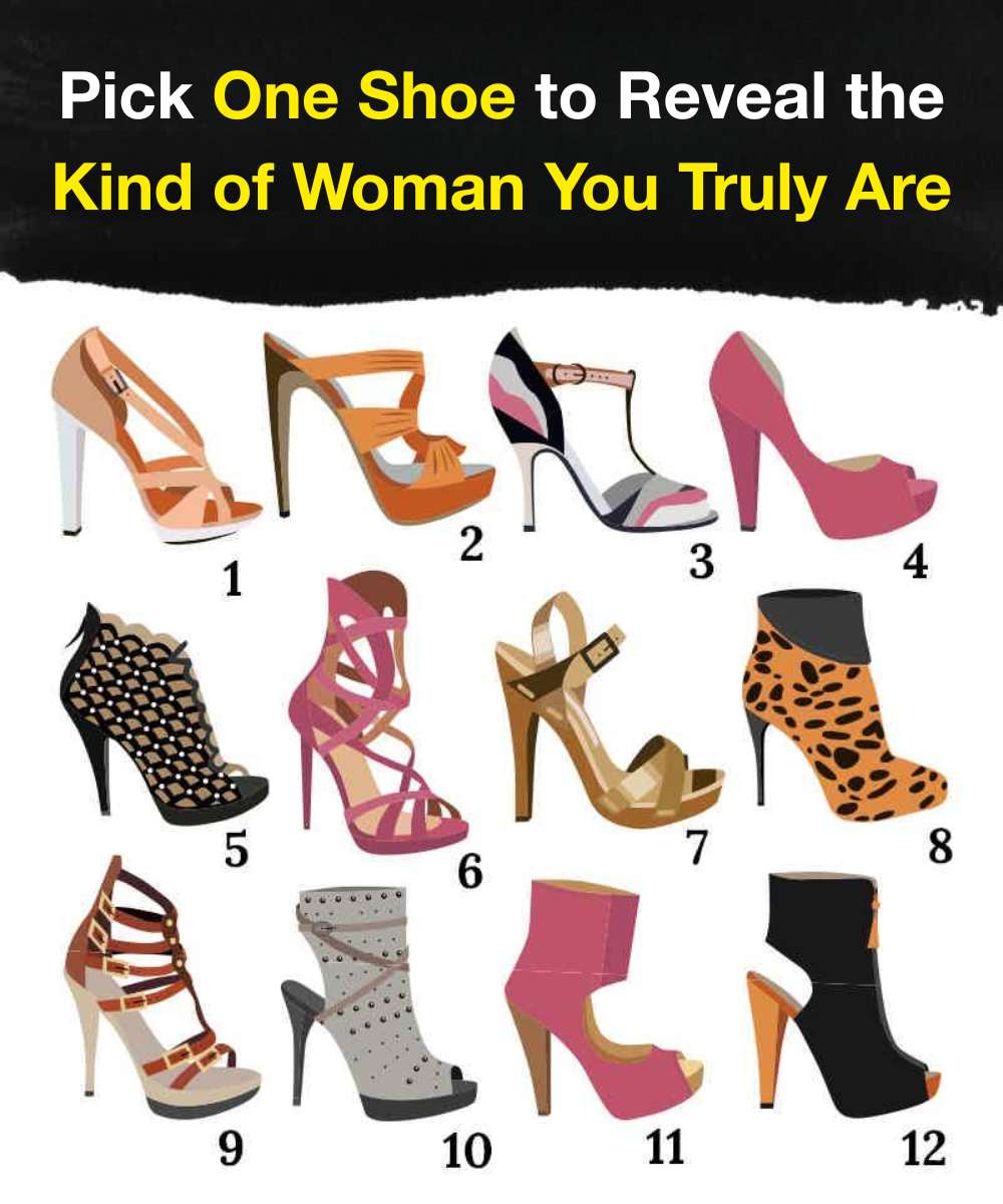 Pick One Shoe to Reveal the Kind of Woman You Truly Are - Usa Press