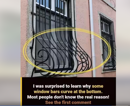 Why Some Window Grills Have a Curve at the Bottom – The Purpose Behind ...