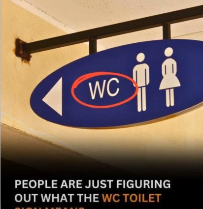 The Surprising Meaning Behind the “WC” Sign - Usa Press